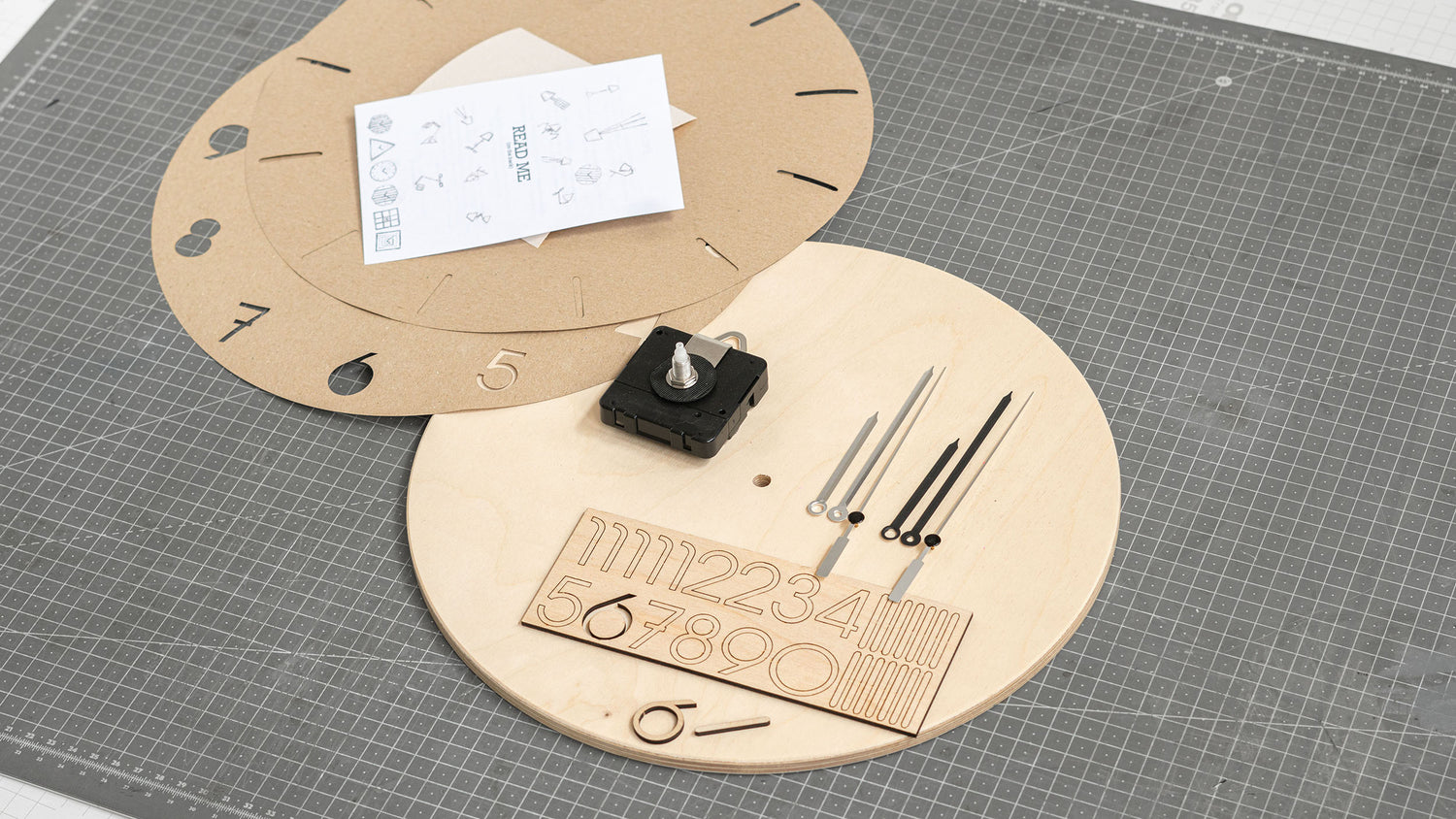 DIY Wall Clock Kit – Paladim Studio