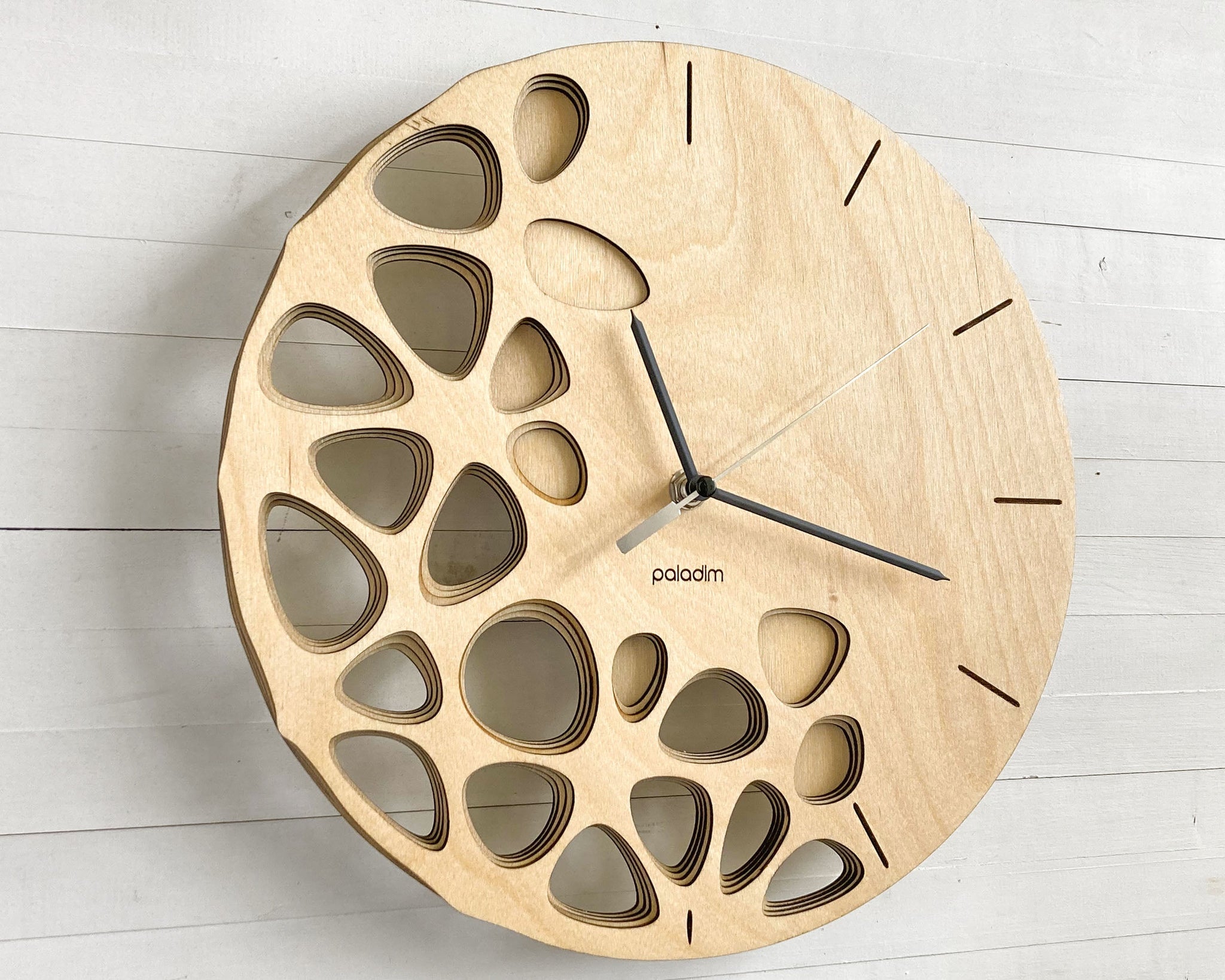 BUNDLE #1 Six Wall Clocks DIGITAL DESIGN for Laser Cutting – Paladim Studio